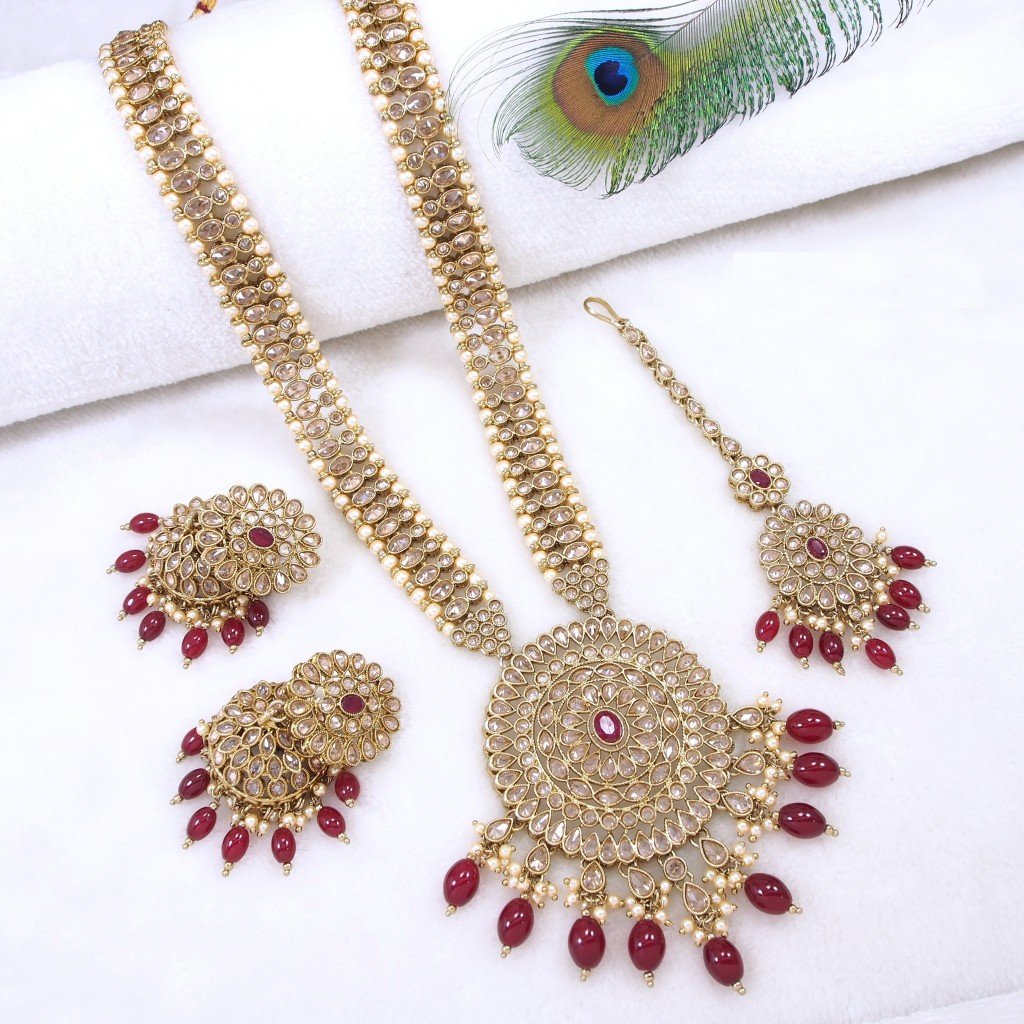 Shop Long Rani Haar Online at best price - Mangalmani Jewellers