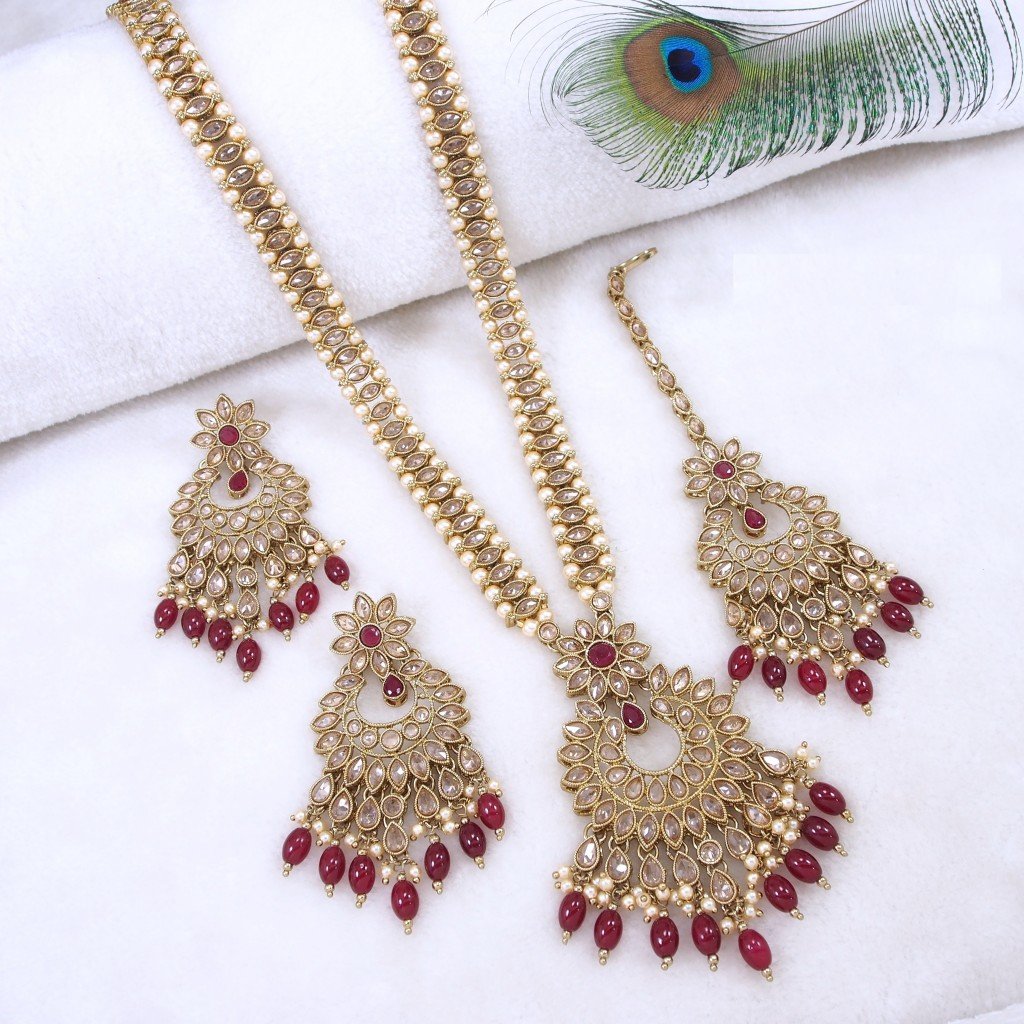 Shop Long Rani Haar Online at best price - Mangalmani Jewellers