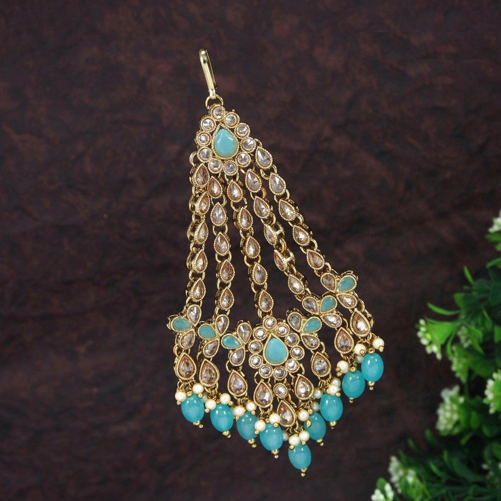 Polki Pasa Studded With Crystal Ad
