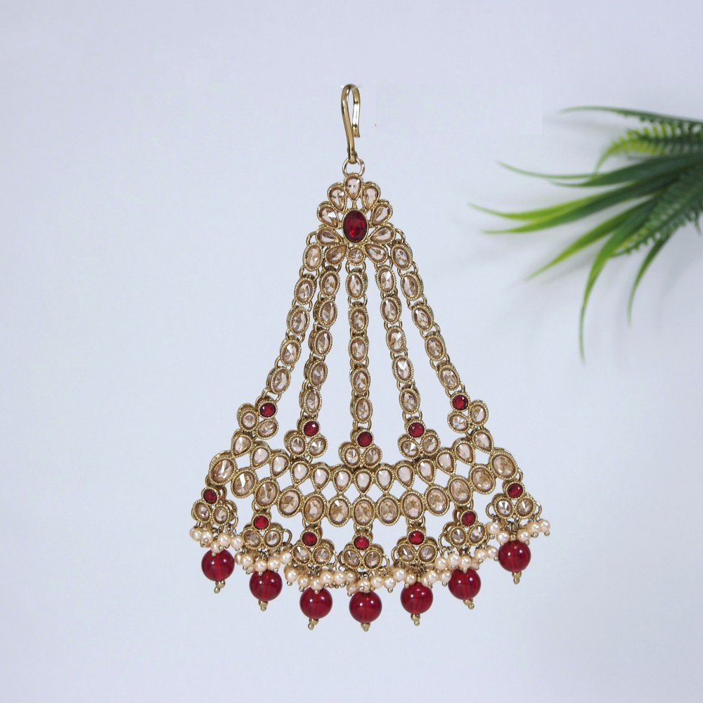 Polki Pasa Embellished With Crystal Ad